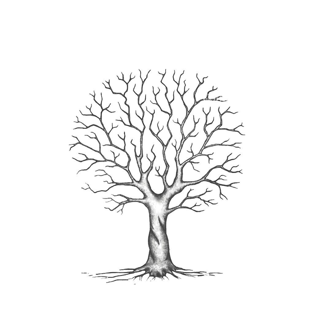 Jual Canvas Lukis Wedding Tree Fingerprint Kanvas Guest Book Lukisan ...