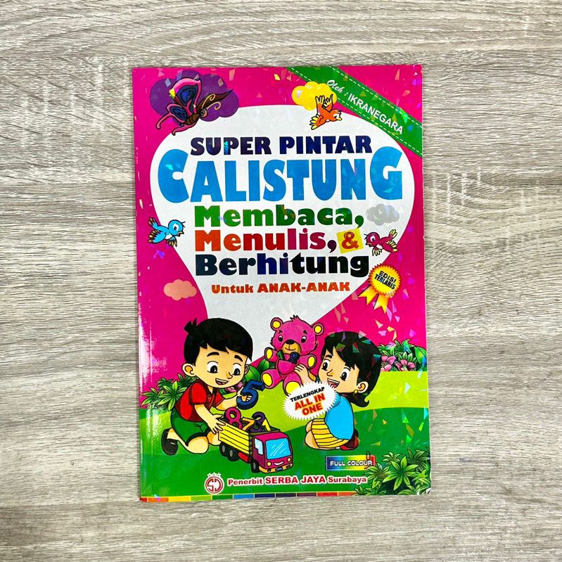 Jual Buku Super Pintar CALISTUNG Anak SD Plus Belajar Bahasa Inggris ...
