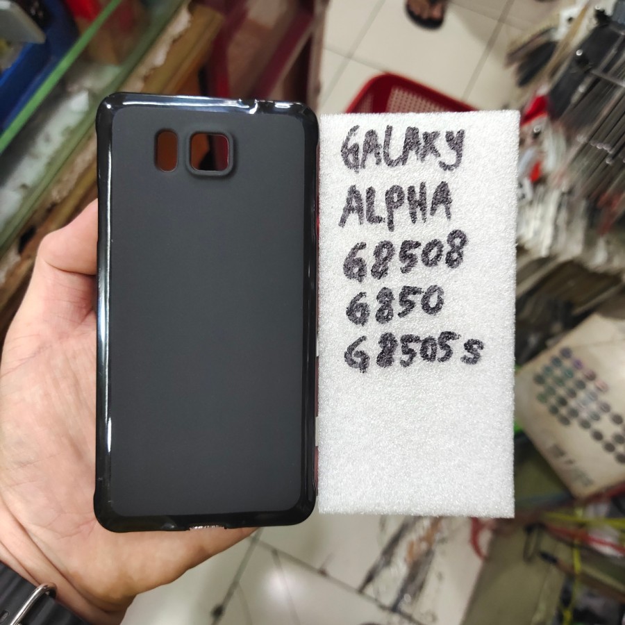 Jual SAMSUNG ALPHA / G8508 / G850 / G8505S softcase silikon karet harga ...