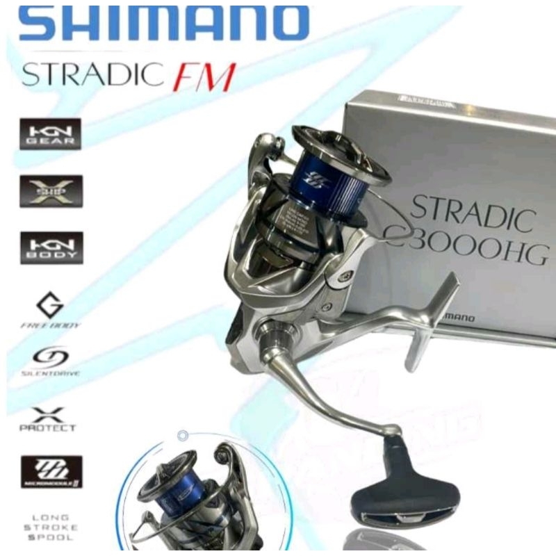 Jual REEL SHIMANO STRADIC FM 2500HG C3000HG 2023 | Shopee Indonesia