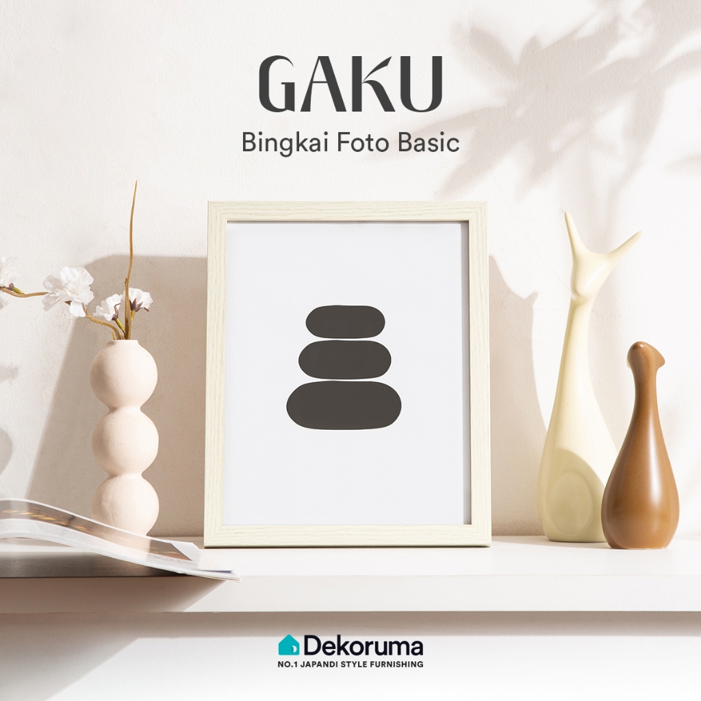 Jual Dekoruma GAKU Bingkai Foto Basic 8R 20 x 25 cm | Shopee Indonesia