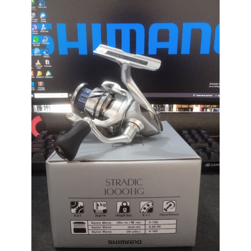 Jual Reel Shimano Stradic FL/FM 1000 1000HG 2500HG C3000XG 4000XG C5000XG | Shopee Indonesia