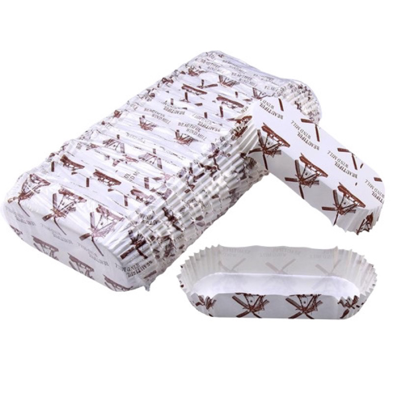 Jual CUP ROTI OVAL / CUP ROTI BULAT 200 PCS | Shopee Indonesia