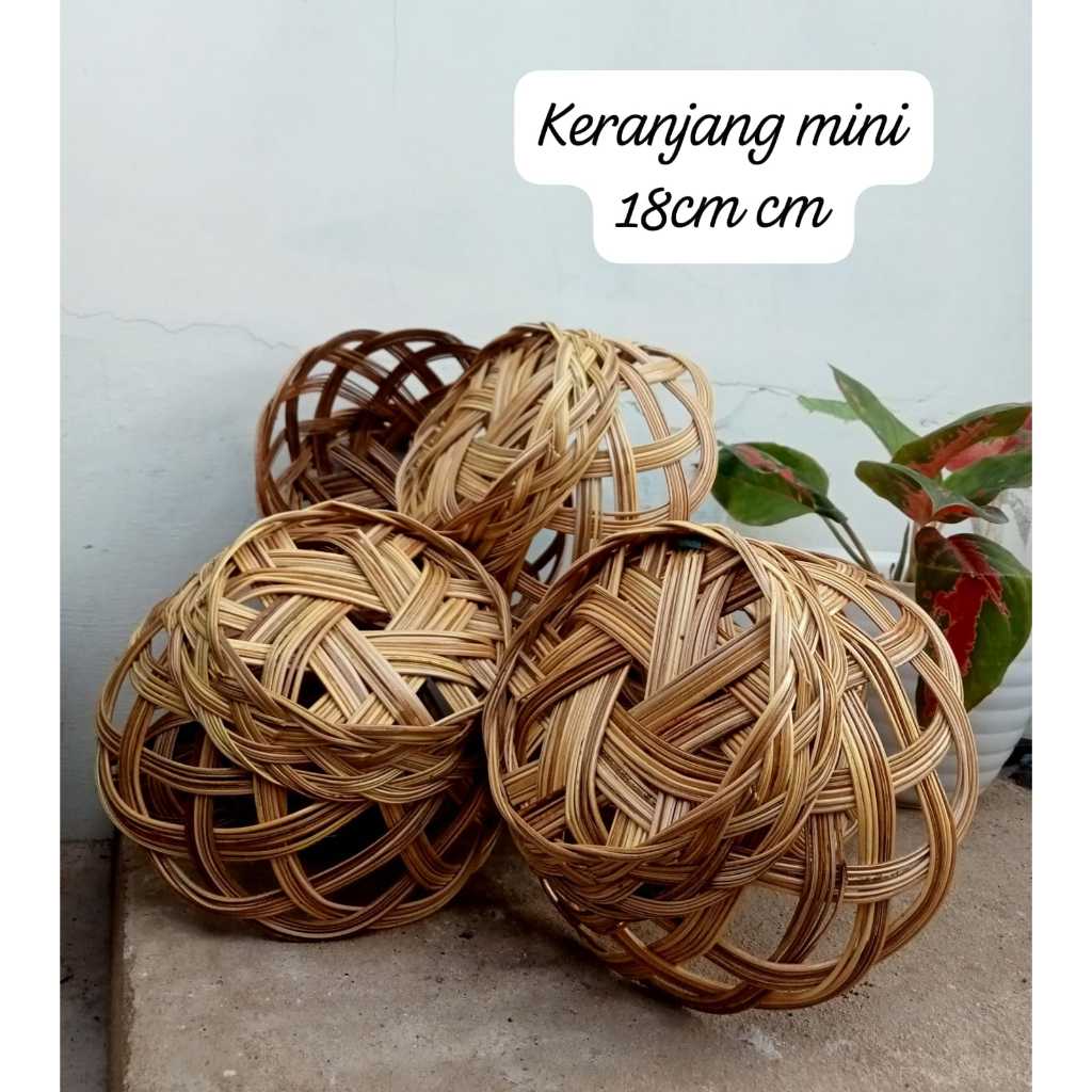Jual Mangkuk mini anyaman lidi | Shopee Indonesia