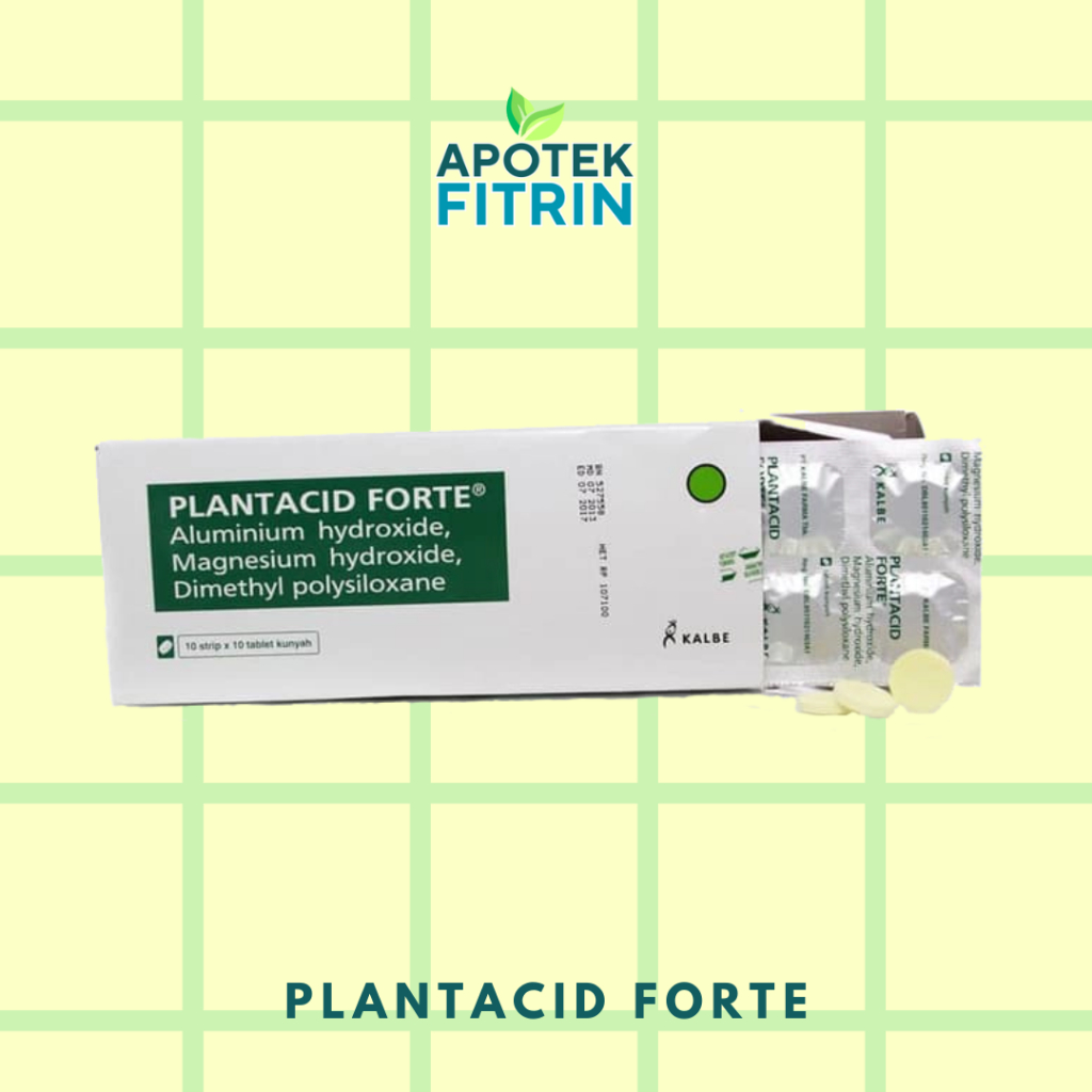 Jual PLANTACID FORTE STRIP 10 TABLET | Shopee Indonesia