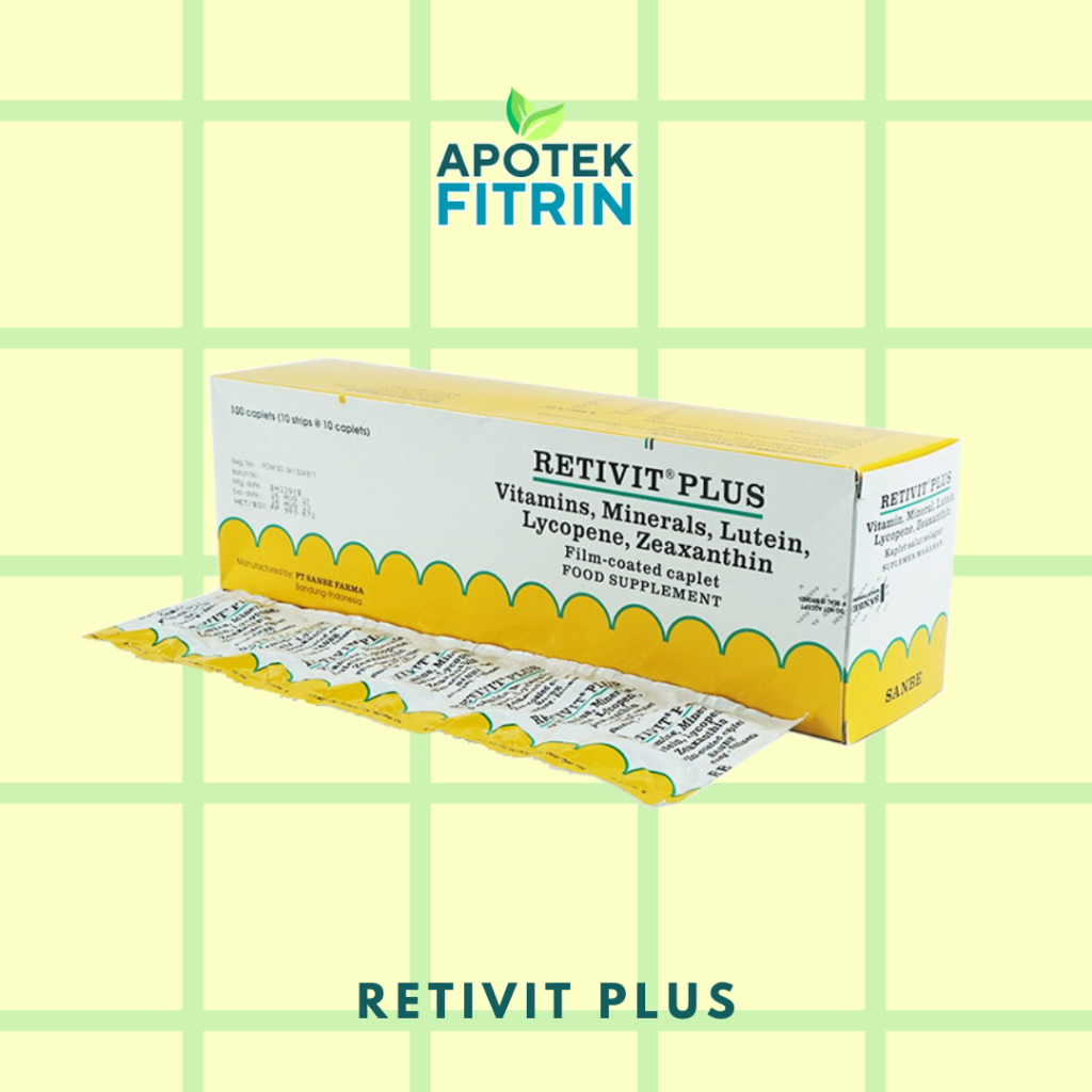 Jual RETIVIT PLUS STRIP 10 KAPLET | Shopee Indonesia