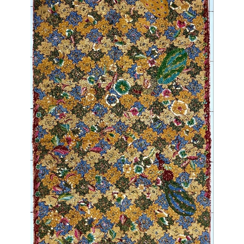 Jual Batik Tulis Lawas Semarang pagiSore motif merak ca1950 | Shopee ...