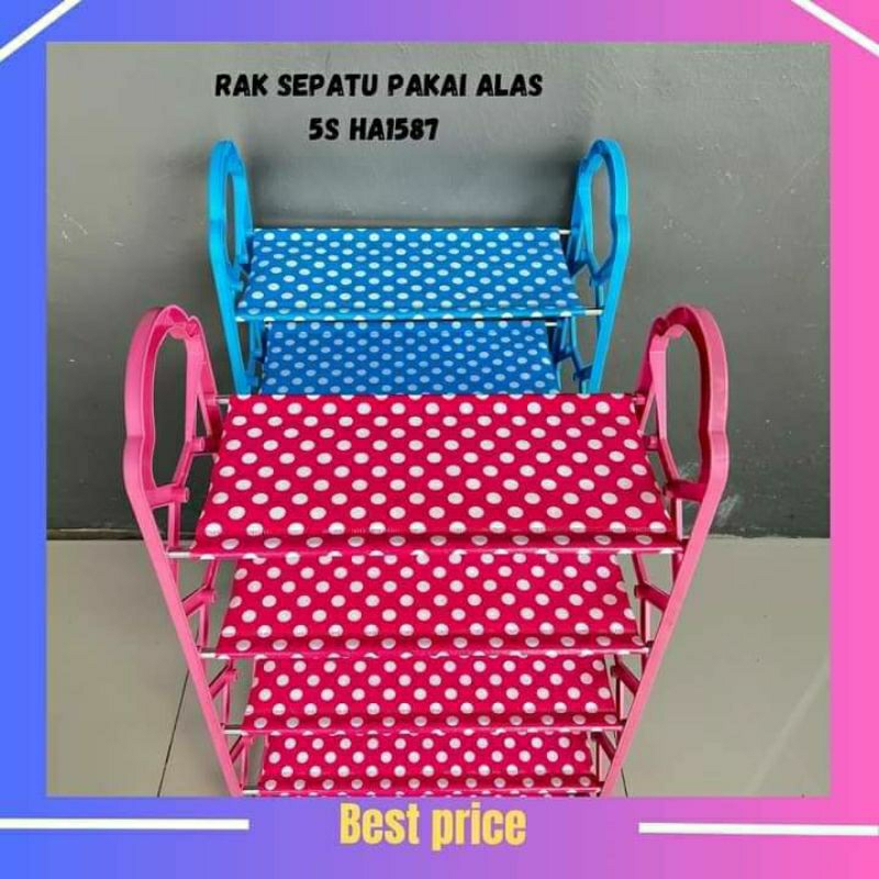 Jual RAK SEPATU PAKAI ALAS 5S HA1587 | Shopee Indonesia