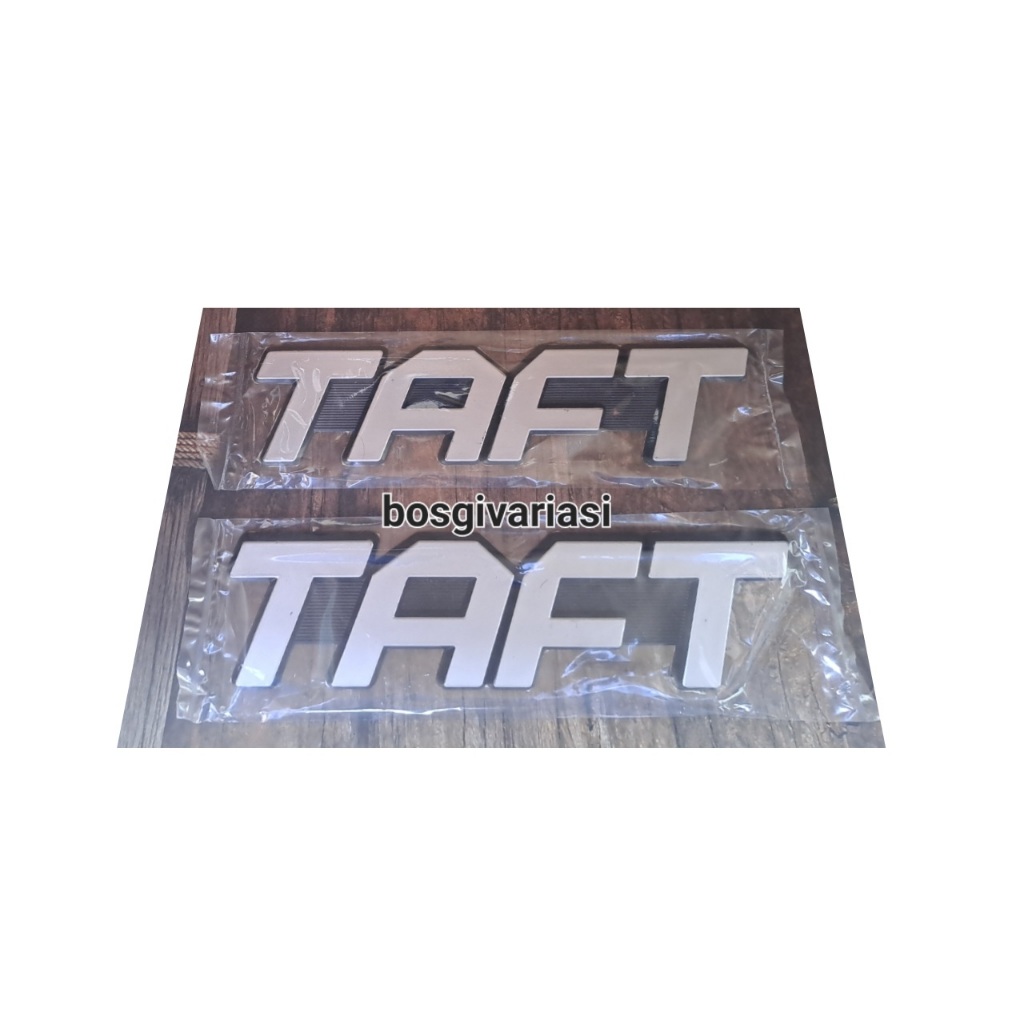 Jual Emblem Logo Taft gt / emblem mobil taft / daihatsu taft | Shopee ...
