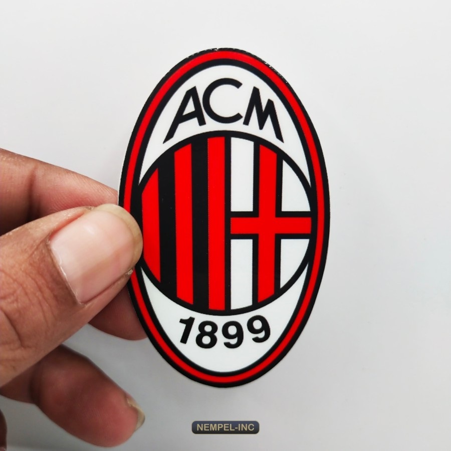 Jual Stiker Set Vinil Logo ACM Milan 8cm | Shopee Indonesia