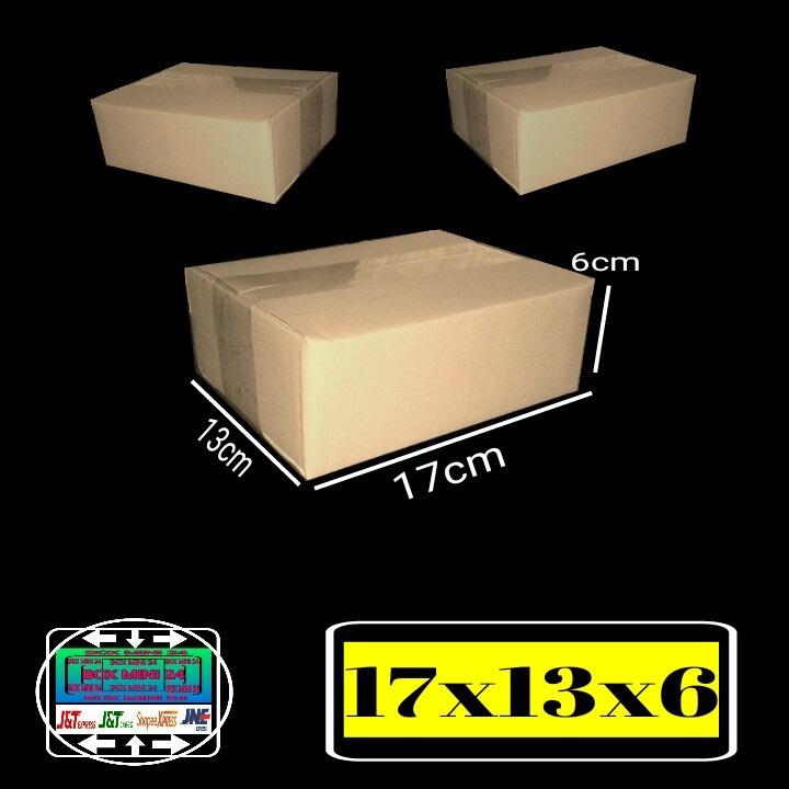 Jual kardus packing 17x13x6 kardus polos kardus kecil | Shopee Indonesia