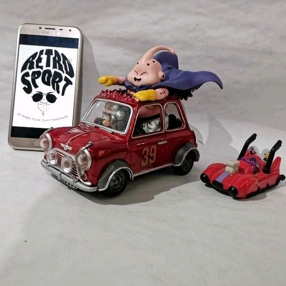 Jual Action Figure Dragon Ball Z - Majin Buu Mr. Satan in Car Mini ...