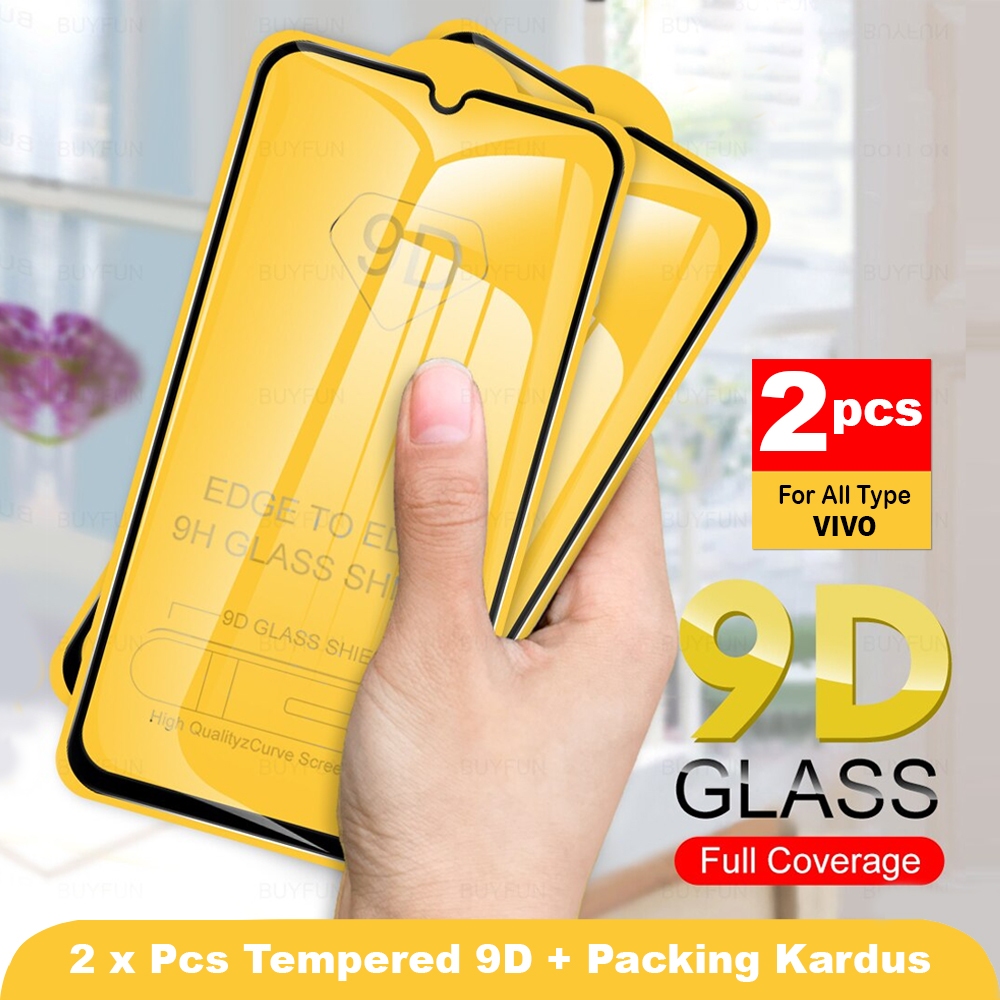 Jual 2PCS SOGGY Tempered Glass 9D For Vivo V29 V29E V27 V27E V25 V25E V23E V23 V21 V20 V20SE V19 ...