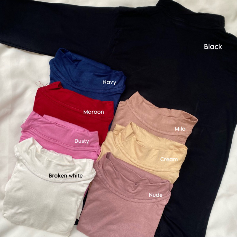 Jual Manset Baju Rayon Premium Jumbo / Inner Manset Baju Kaos Full ...