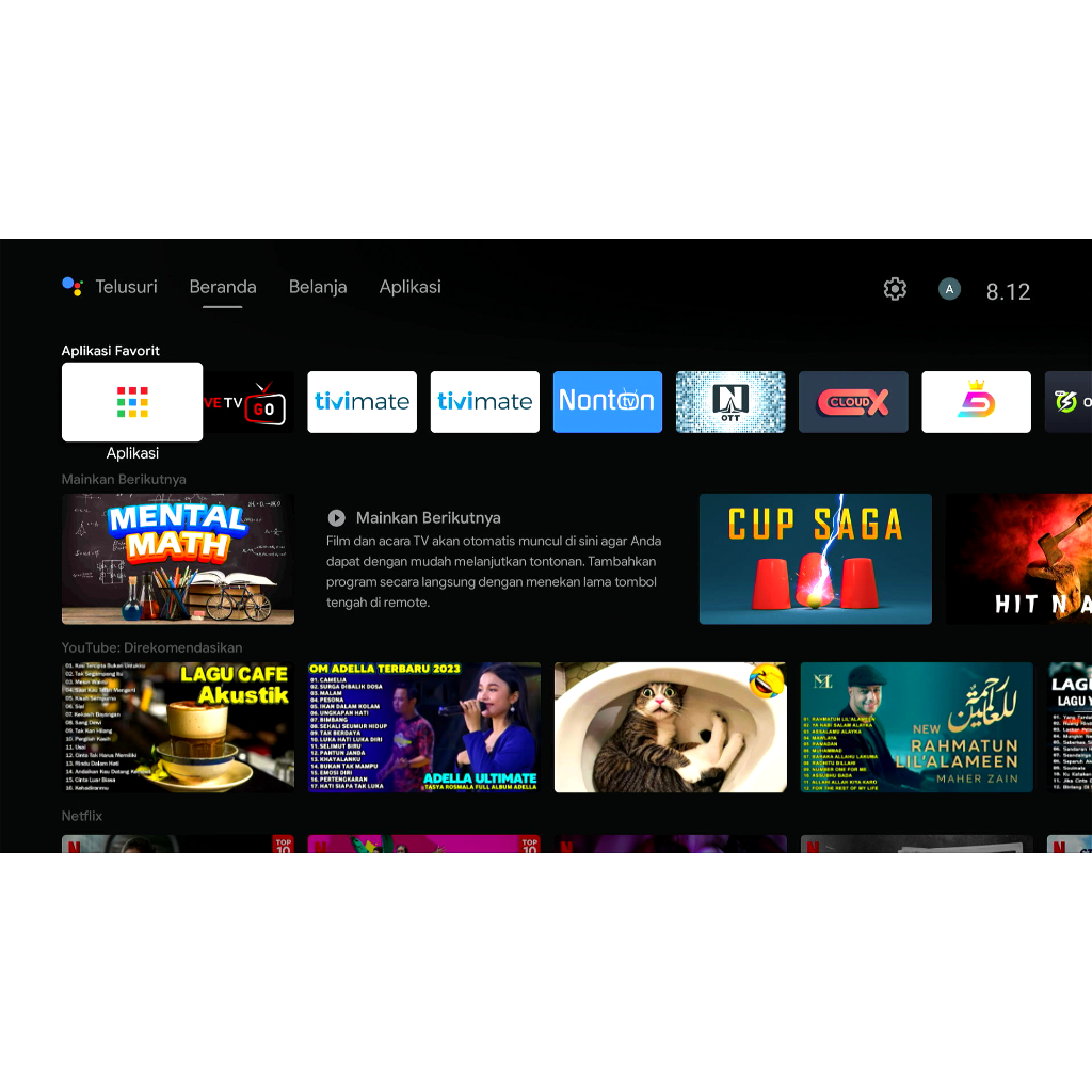 Jual Android tv box v5 realunix pro, android 10. | Shopee Indonesia