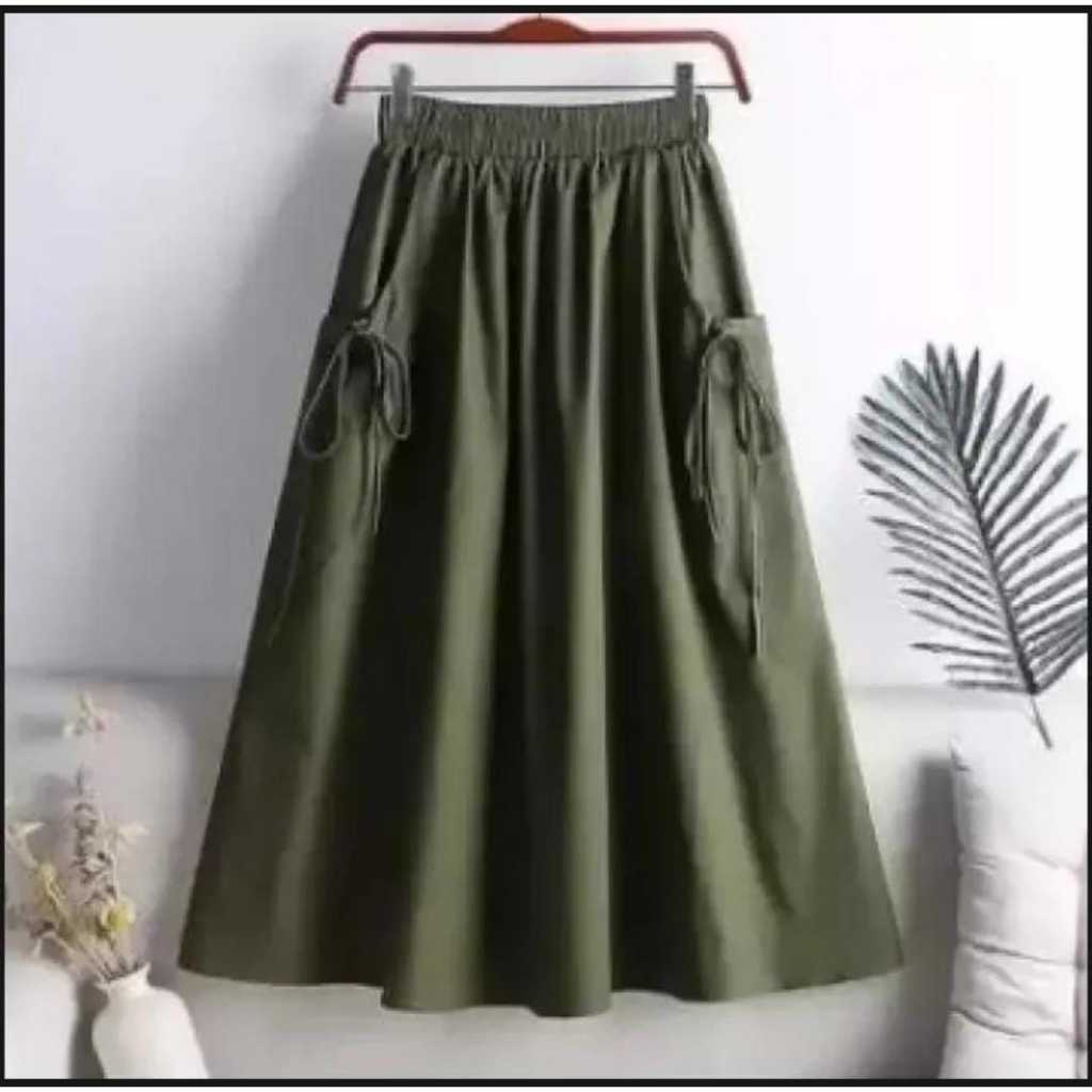 Jual Rok terbaru - Rok crinkle premium - Rok viral terlaris | Shopee ...