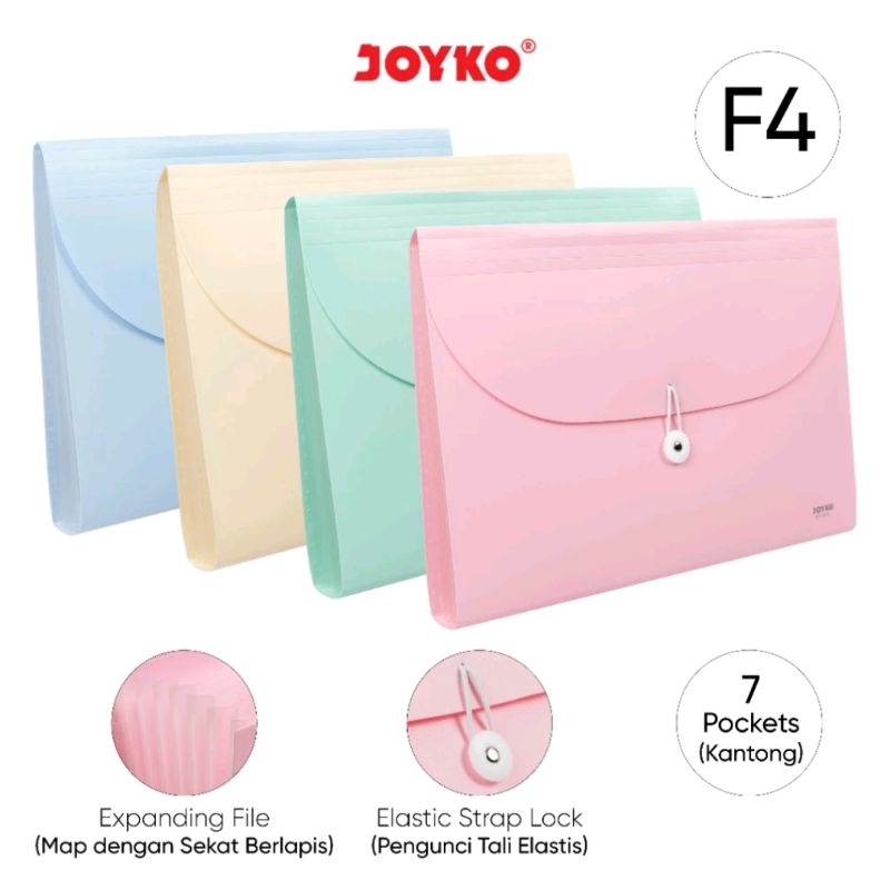 Jual Joyko Expanding File Folio EF-8F4 / Map Dokumen | Shopee Indonesia