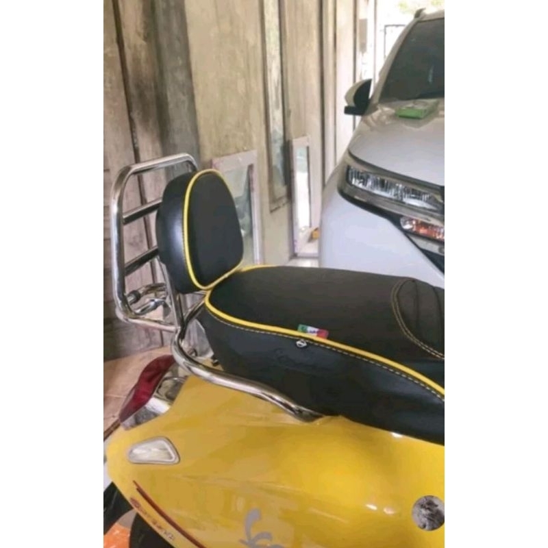 Jual Backrack plus tas vespa Lx 125 LX 150 / S 125 S 150 aksesoris ...