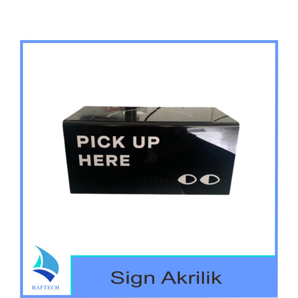 Jual Sign Pickup Here Akrilik 24 x 26cm Sign Ambil Disini | Shopee ...