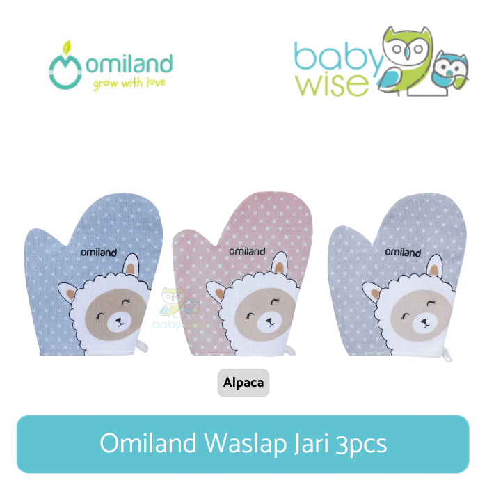 Jual Omiland Waslap - Waslap Tangan Bayi | Shopee Indonesia