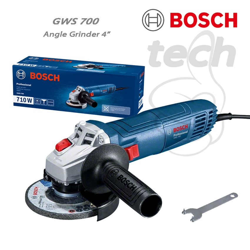 Jual Mesin Gerinda Listrik Angle Grinder 4" Bosch GWS 700 Professional ...