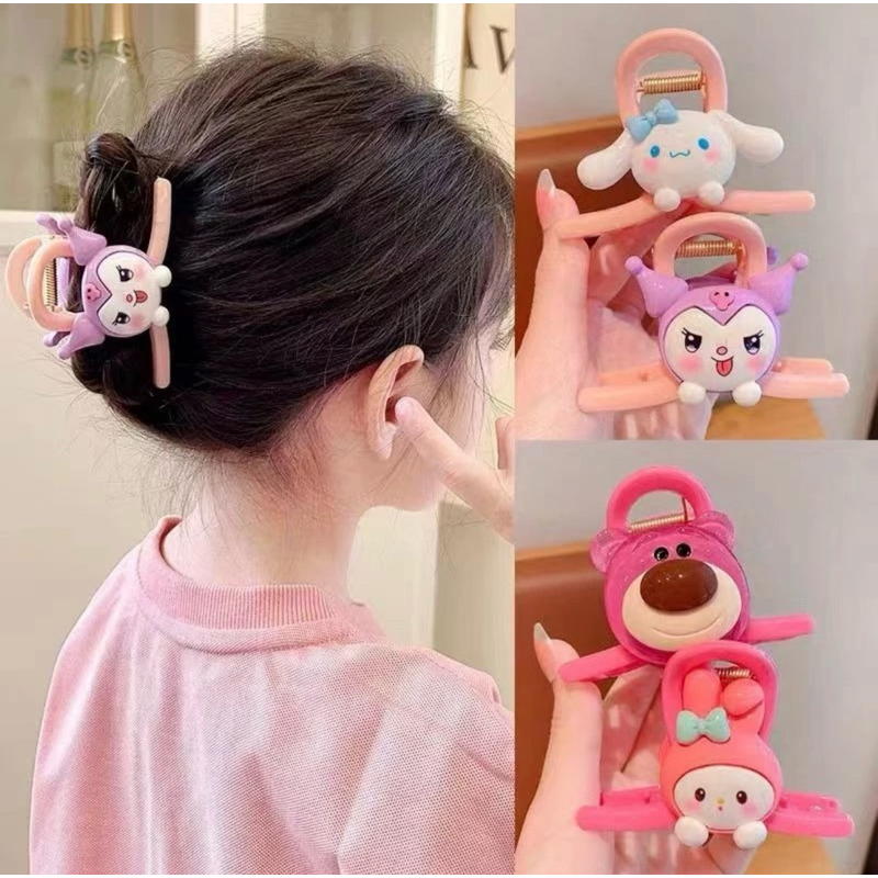 Jual Jepit Rambut Karakter Sanrio Untuk Anak Perempuan / Hairpin Aksesoris Rambut Lucu / Jepit ...