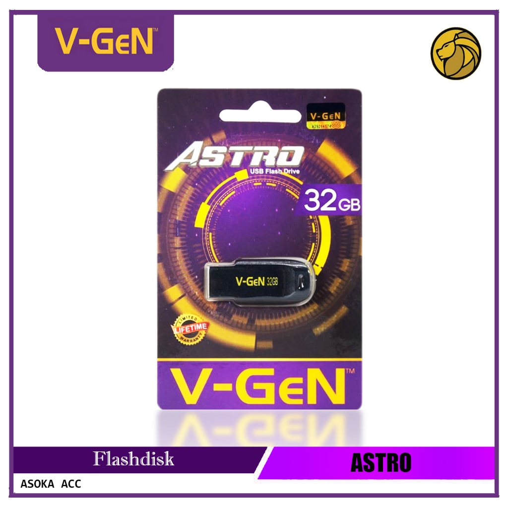 Jual Flashdisk Vgen Astro 64 GB - 32 GB - 16 GB - 8 GB / V-Gen USB ...