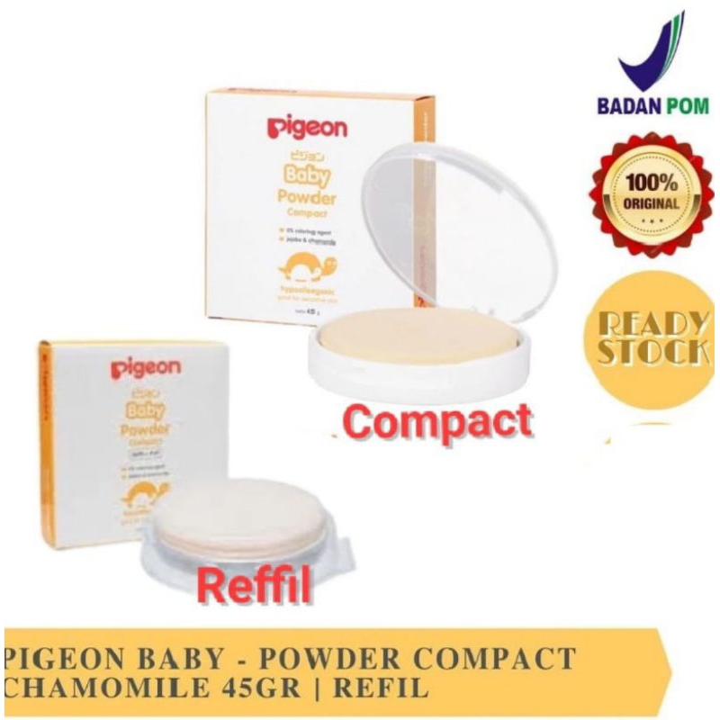 Jual PIGEON Baby Compact Powder Bedak Pigeon Pigeon Bedak Bayi | Shopee ...