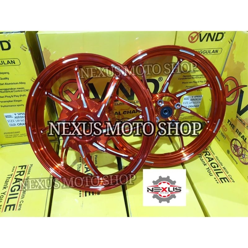 Jual velg vnd ak 88 vario 110/ Beat/ Soopy/ Spacy/ Genio 185x14 & 215x14 velg racing vnd Ak88 ...
