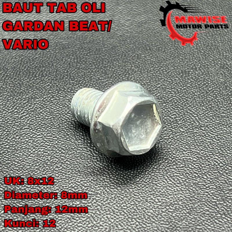 Jual Baut Tab Oli Gardan Universal Matic 8x12 - Baut Tutup Oli Gardan ... Jual Baut Tab Oli Gardan Universal Matic 8x12 - Baut Tutup Oli Gardan ...
