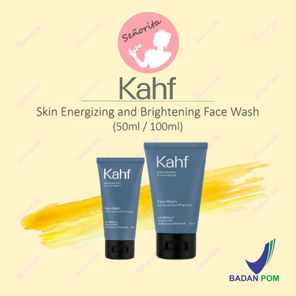 Jual KAHF Skin Energizing & Brightening Face Wash 50ml/100 ml | Shopee ...