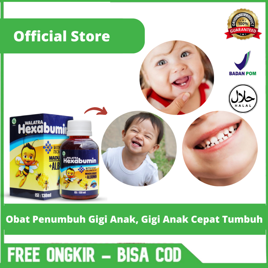 Jual Obat Penumbuh Gigi Anak, Vitamin Penumbuh Gigi Untuk Anak ...