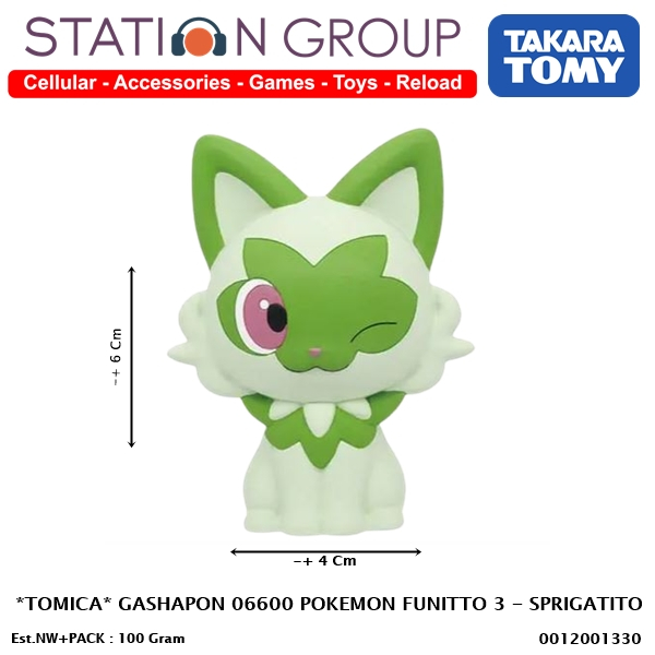Jual TOMICA GASHAPON 06600 POKEMON FUNITTO 3 - ACTION FIGURE | Shopee ...