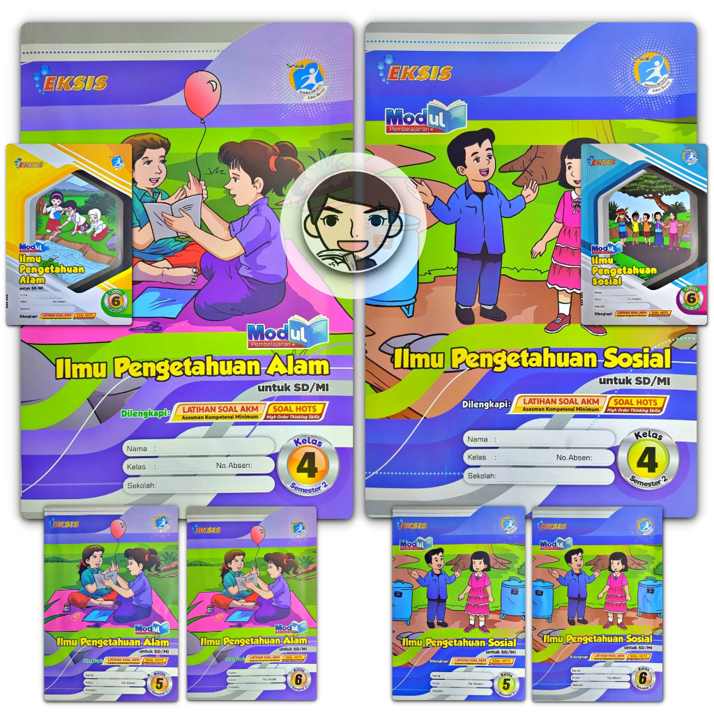 Jual LKS IPA IPS SD/ MI KELAS 4 5 6 SEMESTER 2 K13 | EKS G1 | Shopee ...