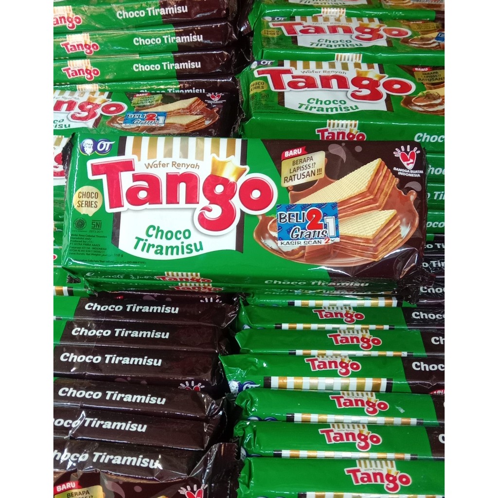 Jual TANGO WAFER RASA TIRAMINSU PROMO BANDED BELI 2 GRATIS 1 | Shopee ...