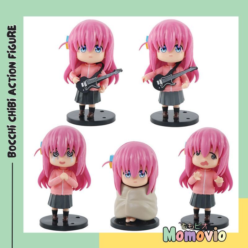 Jual Bocchi The Rock Chibi Action Figure 10cm | Shopee Indonesia