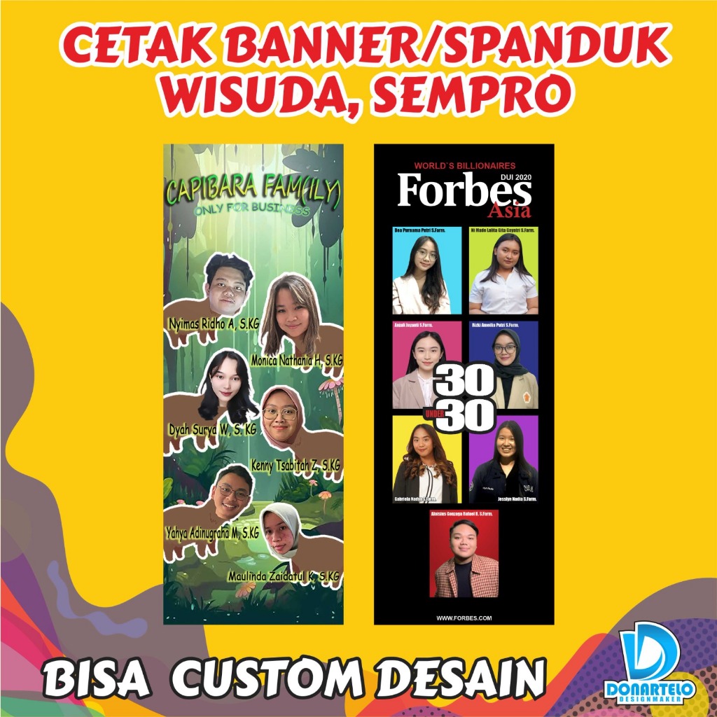 Jual CETAK BANNER/SPANDUK + STAND X BANNER WISUDA, KOMPRE, SIDANG ...