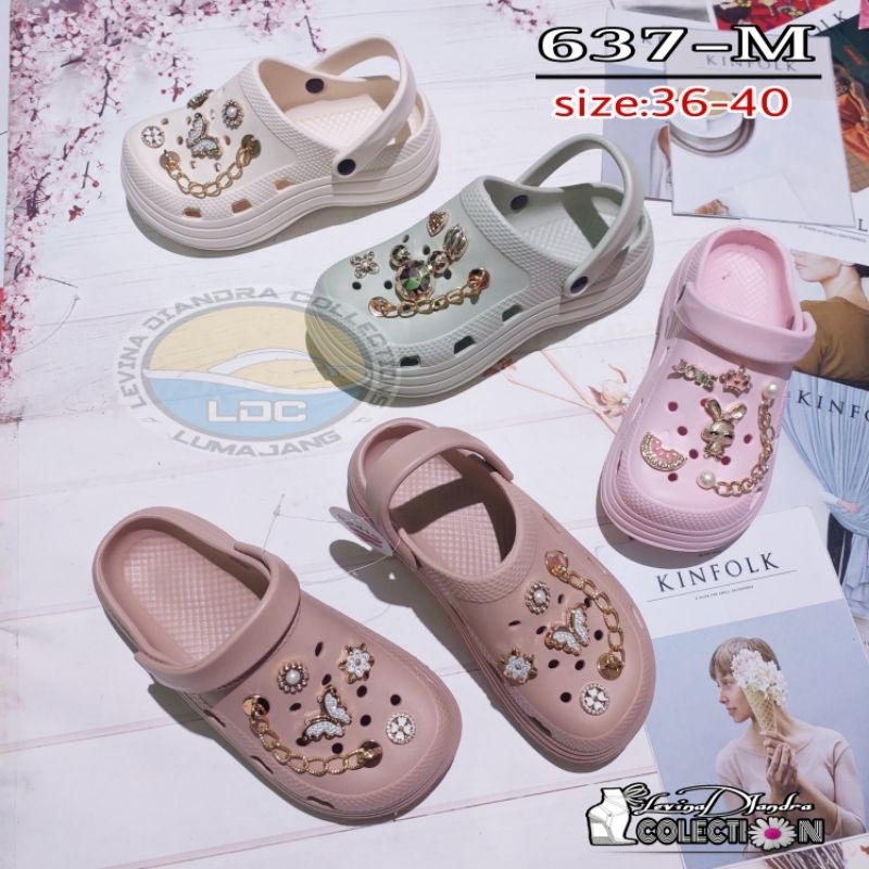 Jual SANDAL BAIM FUJI JIBBITZ KEKINIAN KARET EVA(36-40) | Shopee Indonesia