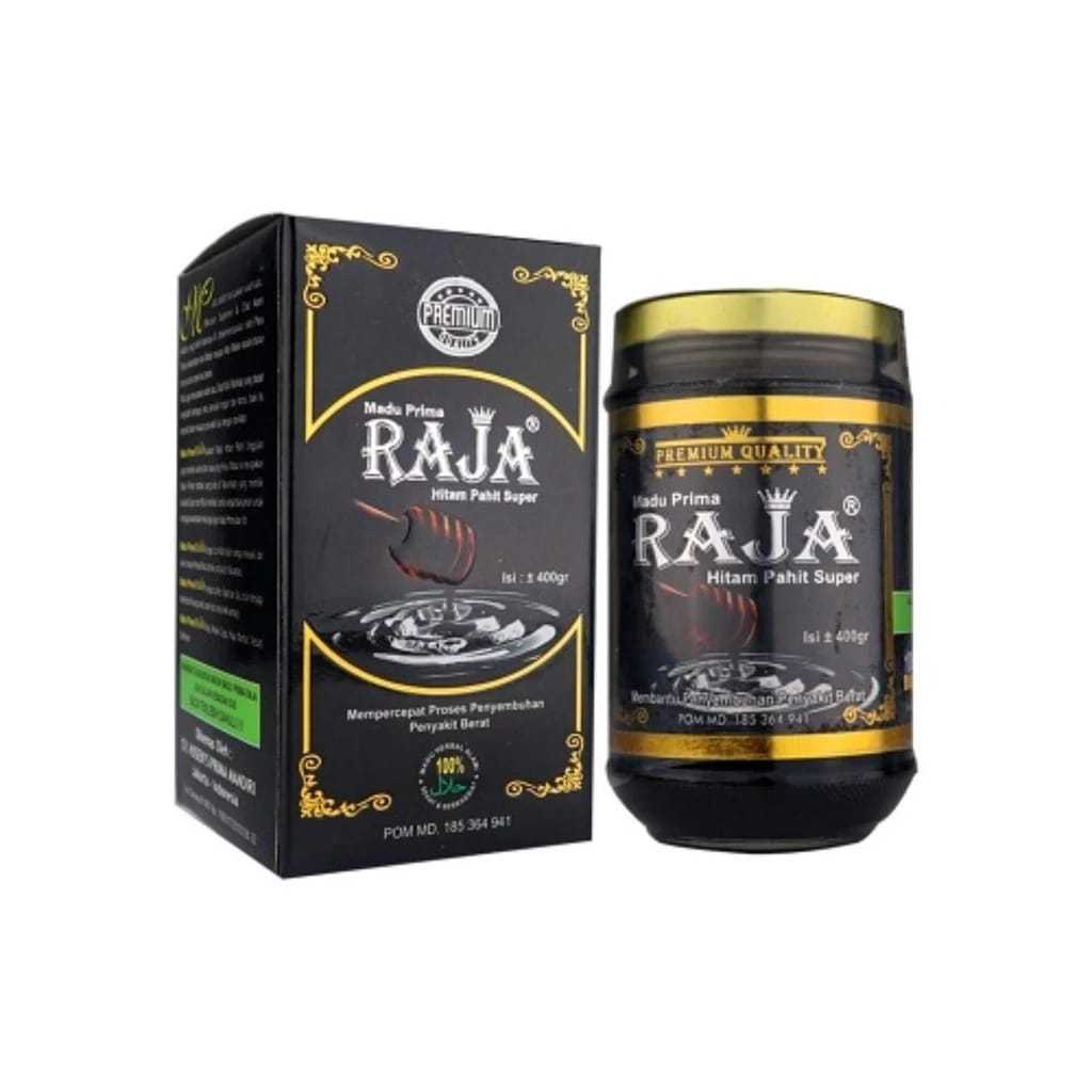Jual MADU PRIMA RAJA HITAM PAHIT SUPER 400G | Shopee Indonesia