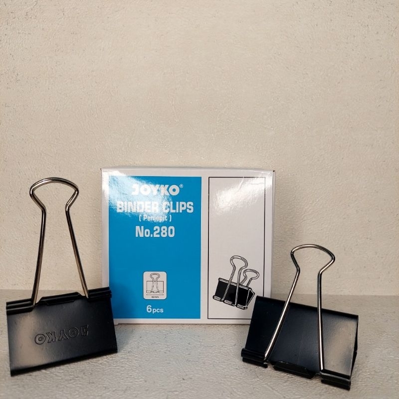 Jual Binder clip joyko no.280/penjepit kertas | Shopee Indonesia