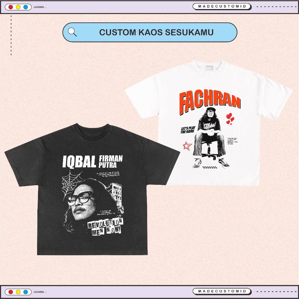 Jual Kaos Custom Model Retro Design Custom Kaos Retro VOL 1 | Shopee ...