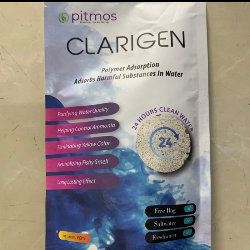 Jual CLARIGEN 150 ml ultimate media filter penjernih air aquarium ...