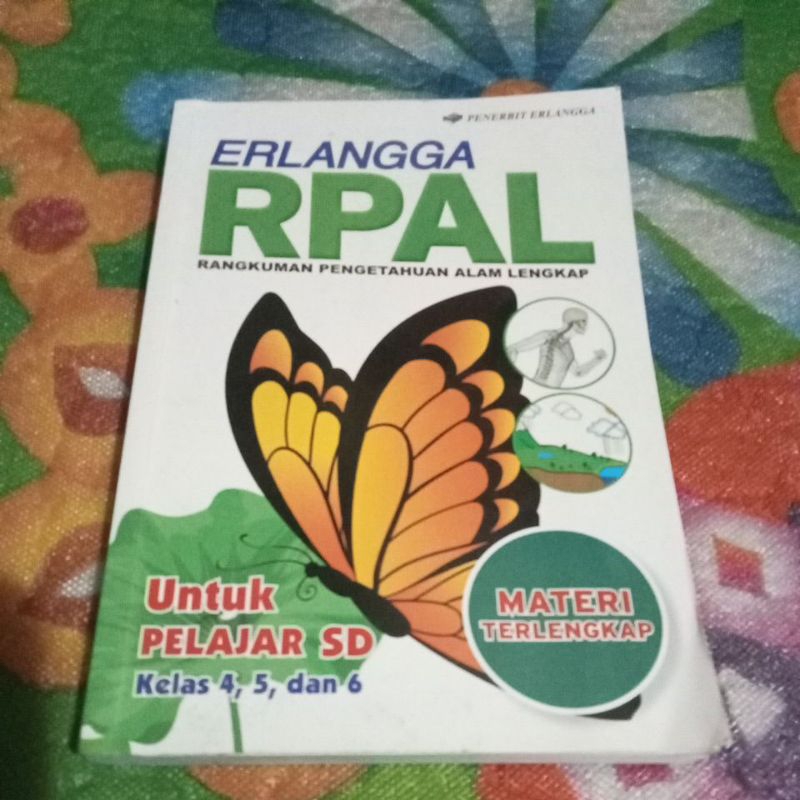 Jual BUKU ORI RPAL UNTUK PELAJARAN KELAS 4..5..6.. SD PENERBIT ERLANGGA ...