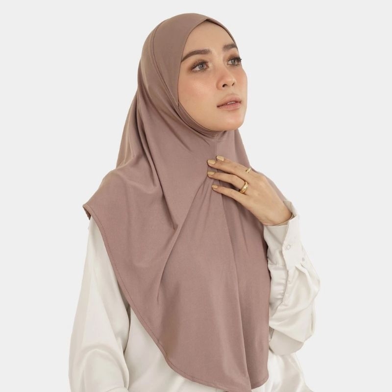Jual Hijab Instan Dagu Malaysia Jersey Jilbab Instan Dagu Malay Jersey Size M | Shopee Indonesia