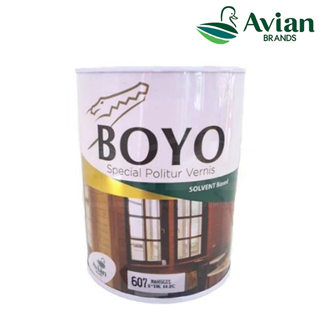 Jual Boyo Politur Warna and Vernis Clear/ Transparant 1liter/ Plitur ...