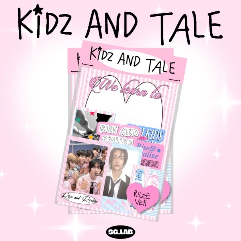 Jual [SG.LAB] KIDZ AND TALE FANKIT SCRAPBOOK KPOP IDOL | RISE AND ...
