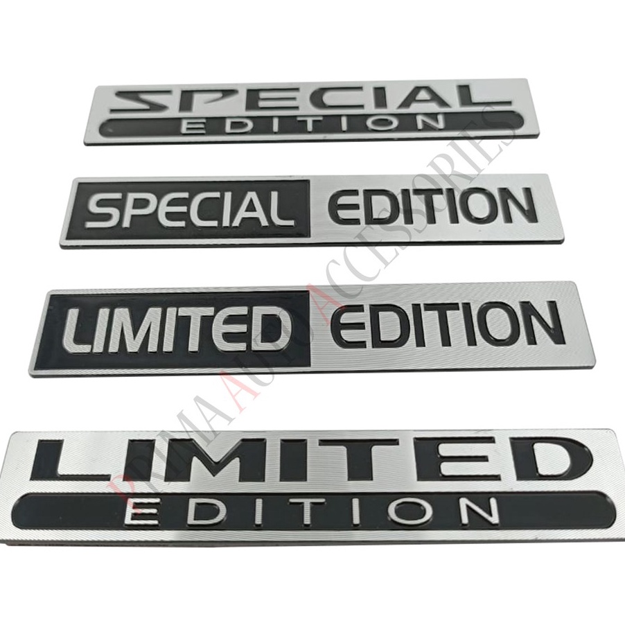 Jual Promo!! Sticker Emblem Limited Edition / Special Edition Car Logo ...
