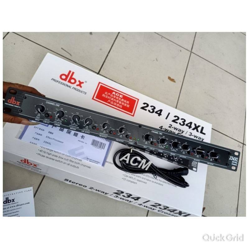 Jual CROSSOVER DBX 234XL STEREO CROSSOVER 2/3/4 WAY | Shopee Indonesia
