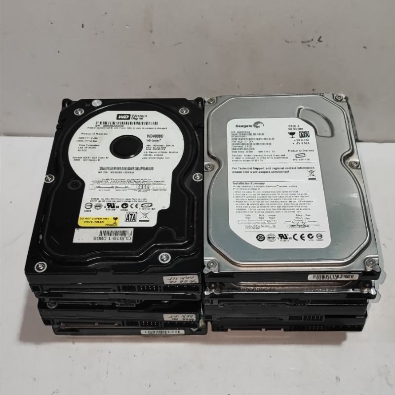 Jual Hardisk HDD internal PC SATA 3.5 bekas normal sentinel 100 persen ...