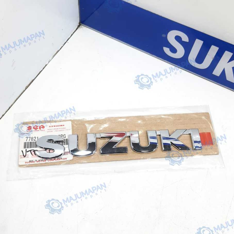 Jual EMBLEM TULISAN SUZUKI CHROME BAGIAN BELAKANG SUZUKI GRAND VITARA | Shopee Indonesia